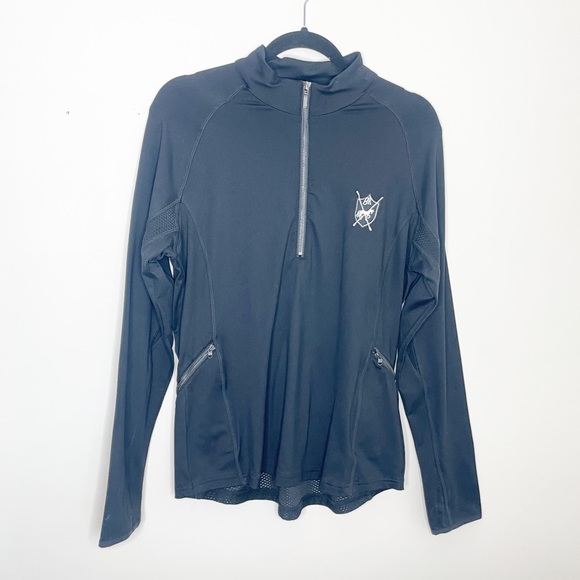 Goode Rider | Tops | Goode Rider Black Quarter Zip Long Sleeve Shirt ...